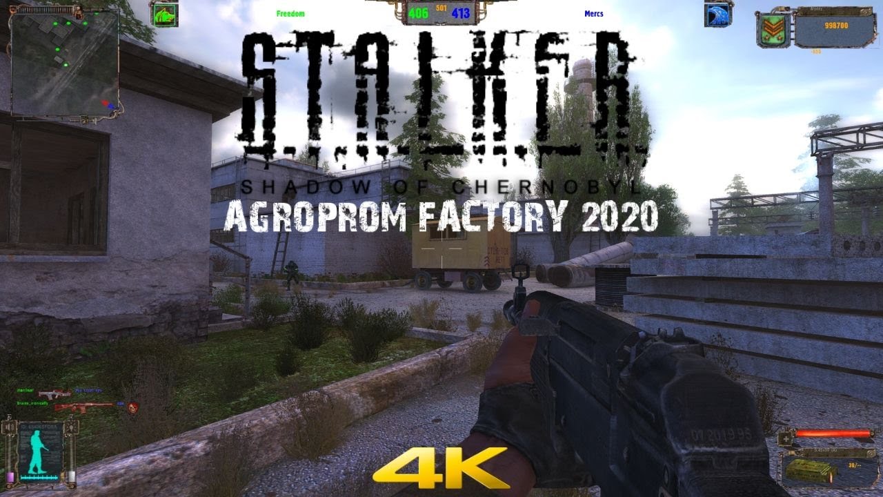 STALKER Multiplayer 2020 Agroprom Factory 4K - YouTube