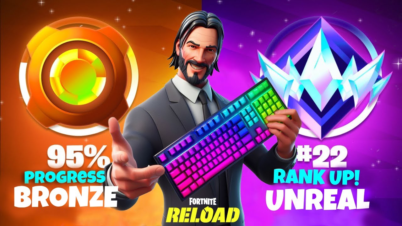 Unranked to UNREAL Speedrun But i Switched to Keyboard..(RAGE) - YouTube