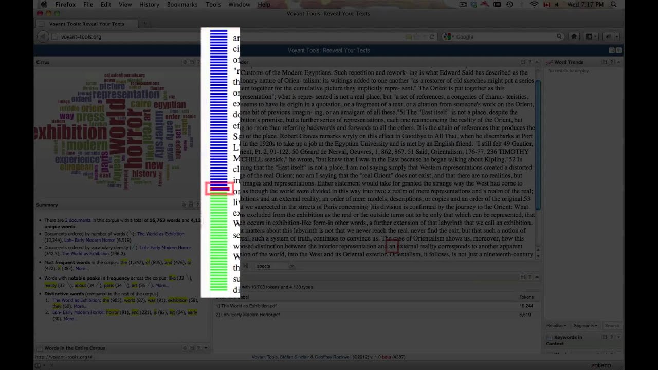 Corpus Reader Tool - YouTube