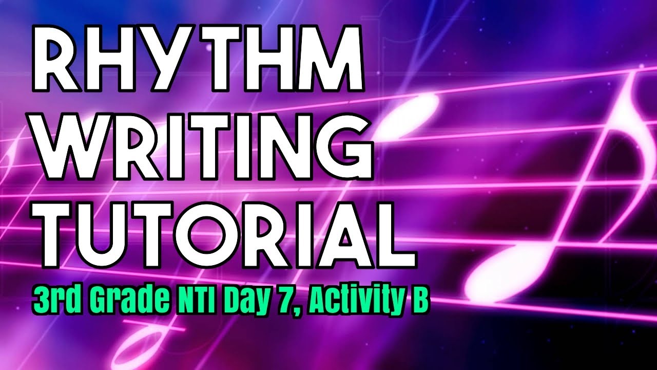 NTI Rhythm Writing Tutorial - YouTube