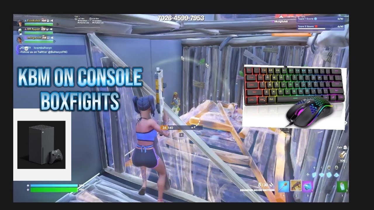 One of the best KBM on console player *boxfights* *sweaty gameplay ...