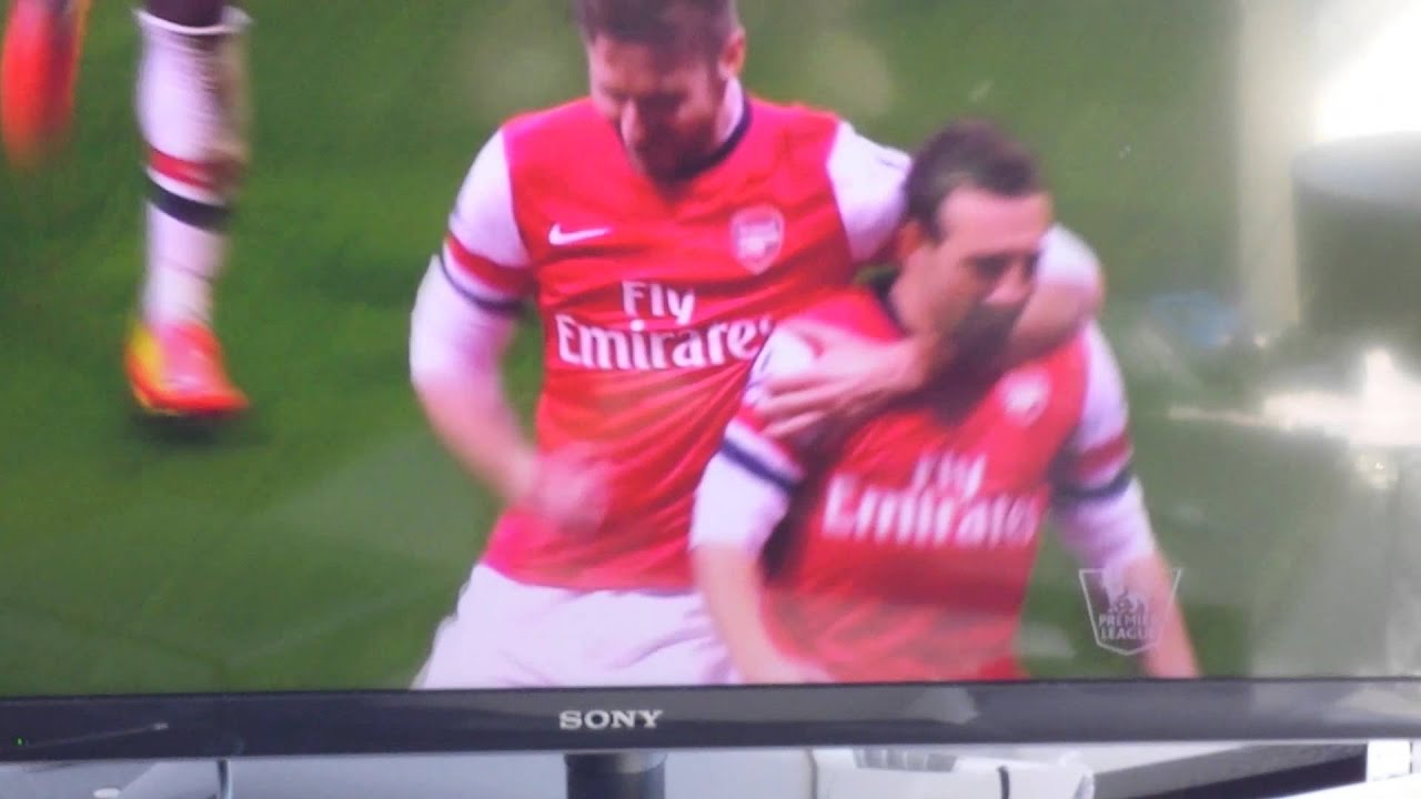 Cazorla Goal Olivier Giroud Masturbation Celebration - YouTube