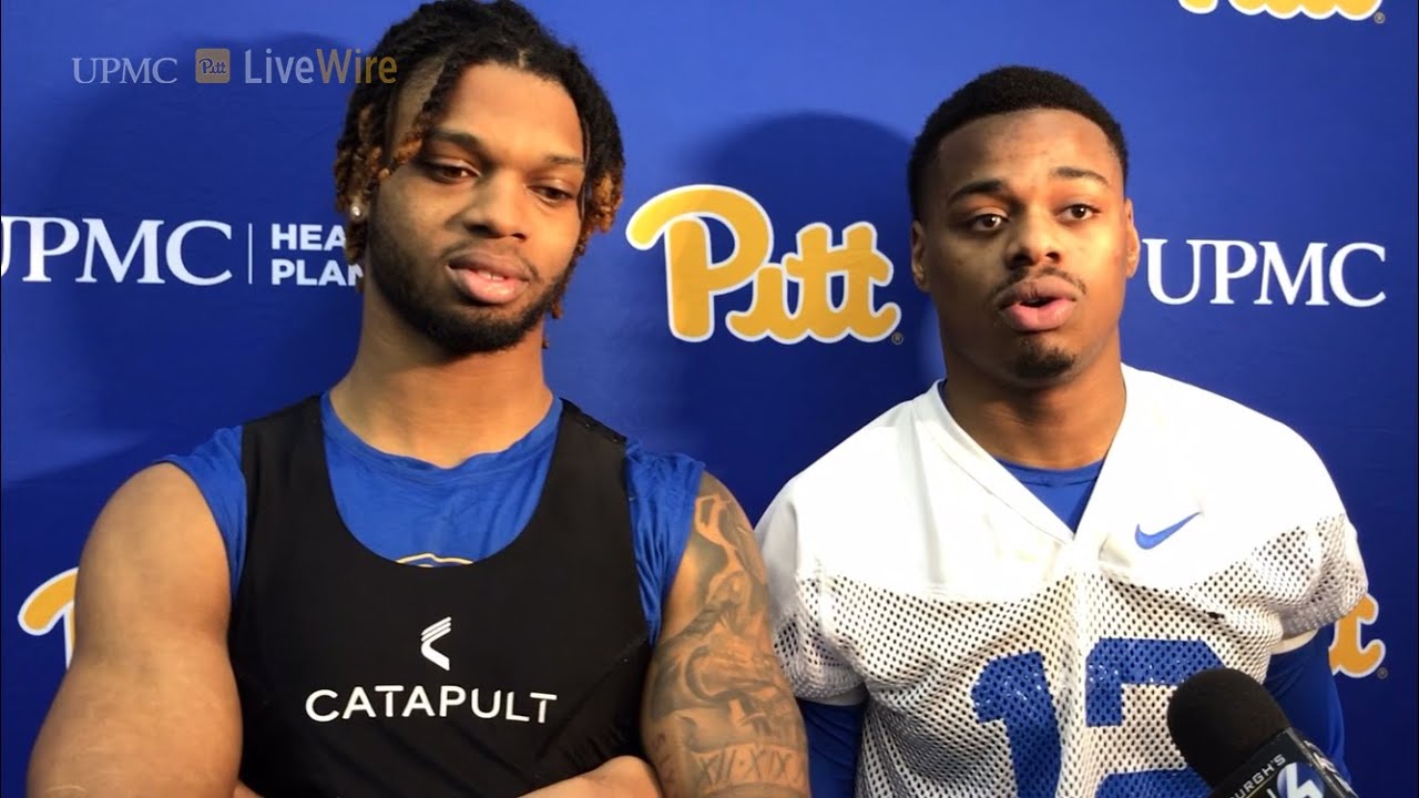 Pitt Football | 2020 Spring Practice 1 | Damar Hamlin & Paris Ford ...