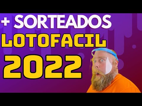 Números que mais saem na lotofácil ATUALIZADO 2022