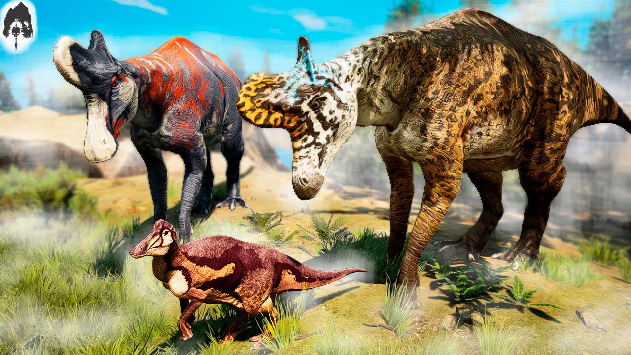 Familia Mista! Lambeosaurus Sofrido! Pancadaria Na Cratera! Path of ...