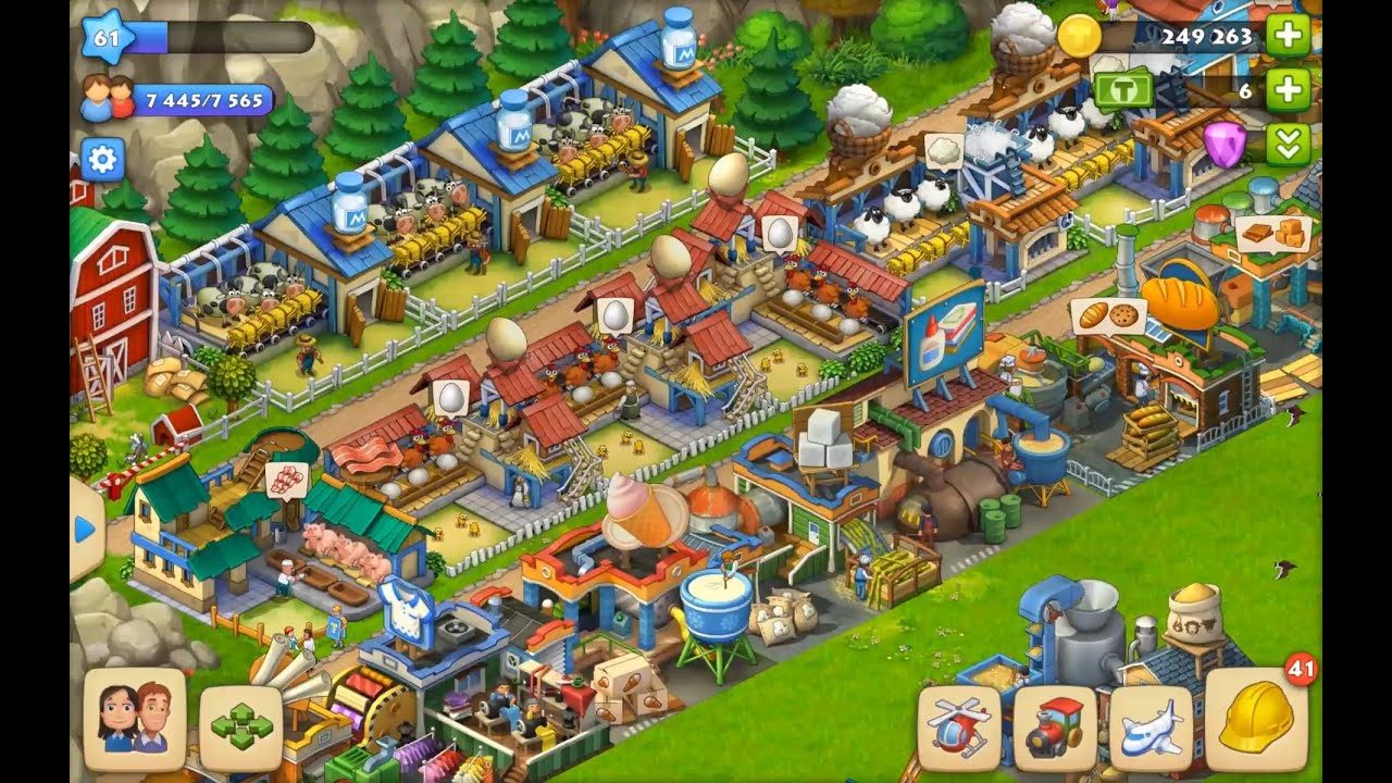 Township Level 61 Update 8 HD 1080p - YouTube