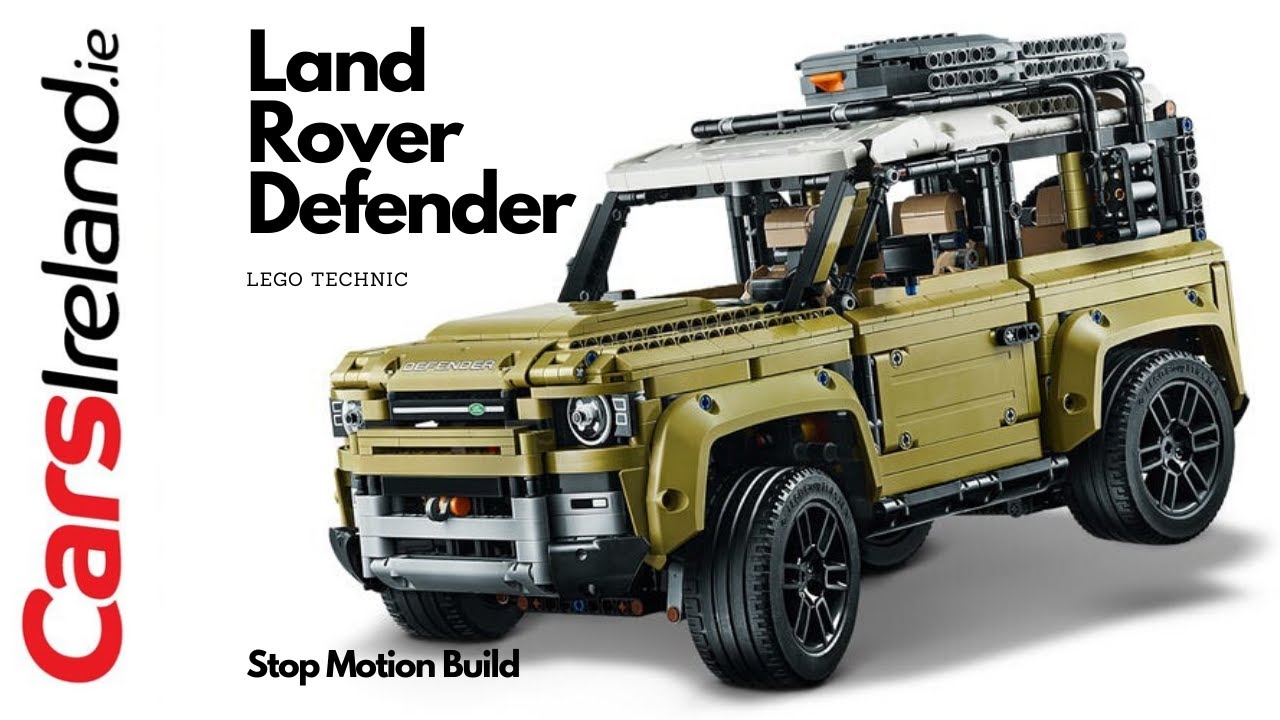 Land Rover Defender Lego Technic Stop Motion Build - YouTube