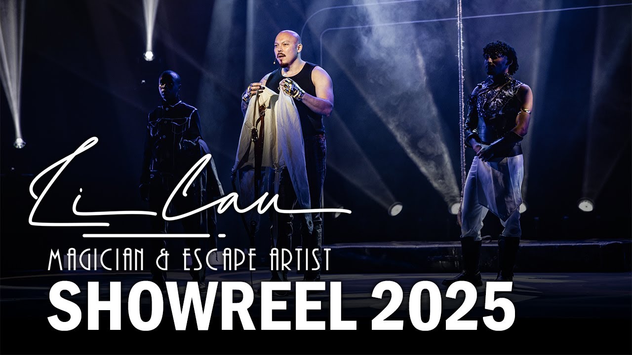 Li Lau - Magician & Escape Artist Showreel 2025 - YouTube