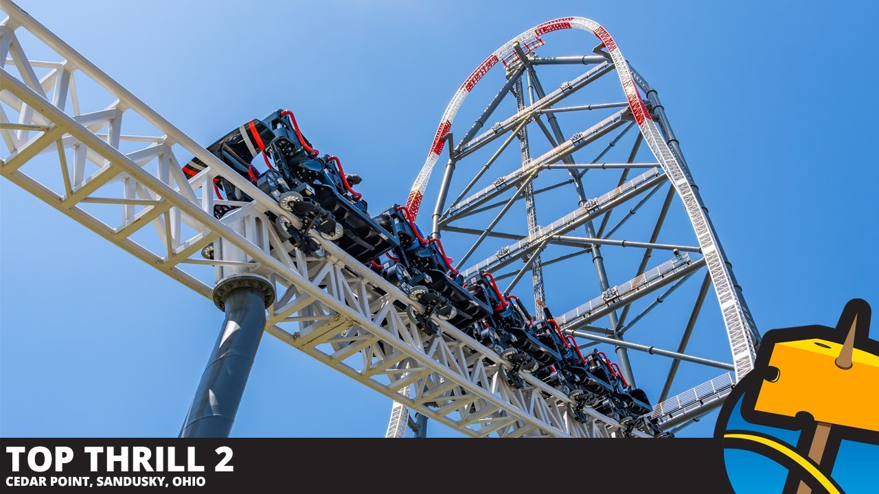 Top Thrill 2 at Cedar Point - 4k 60fps Off-Ride - YouTube