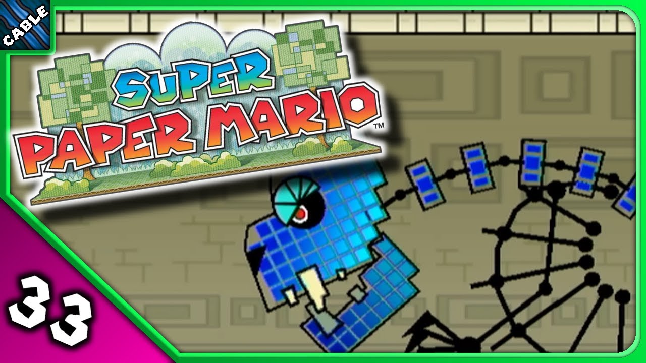 BONECHILL AND GRAMBI! | Super Paper Mario Episode 33 | Cable Let's Play ...