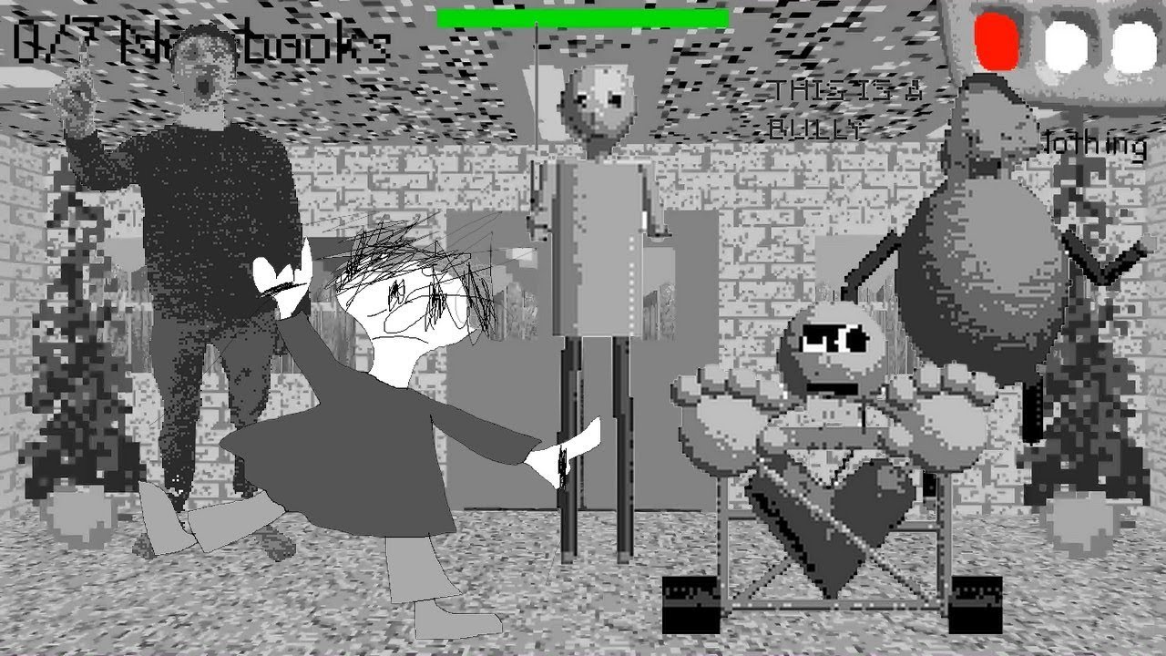 Baldi's basics Game Boy Edition - Baldi's Basics V1.4.1 Mod - YouTube