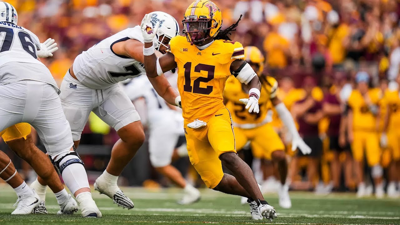Darius Green Minnesota Golden Gopher Football Career Highlights - YouTube