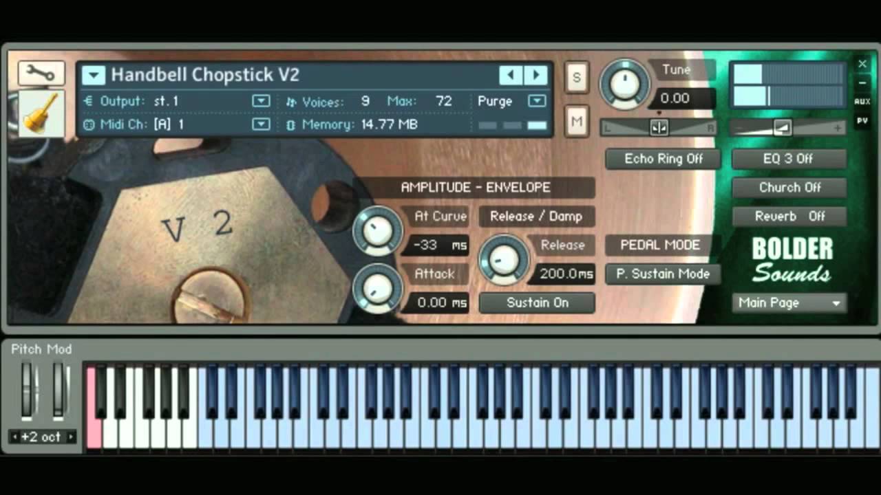 Handbells V2 demo part 2 - Bolder Sounds - YouTube