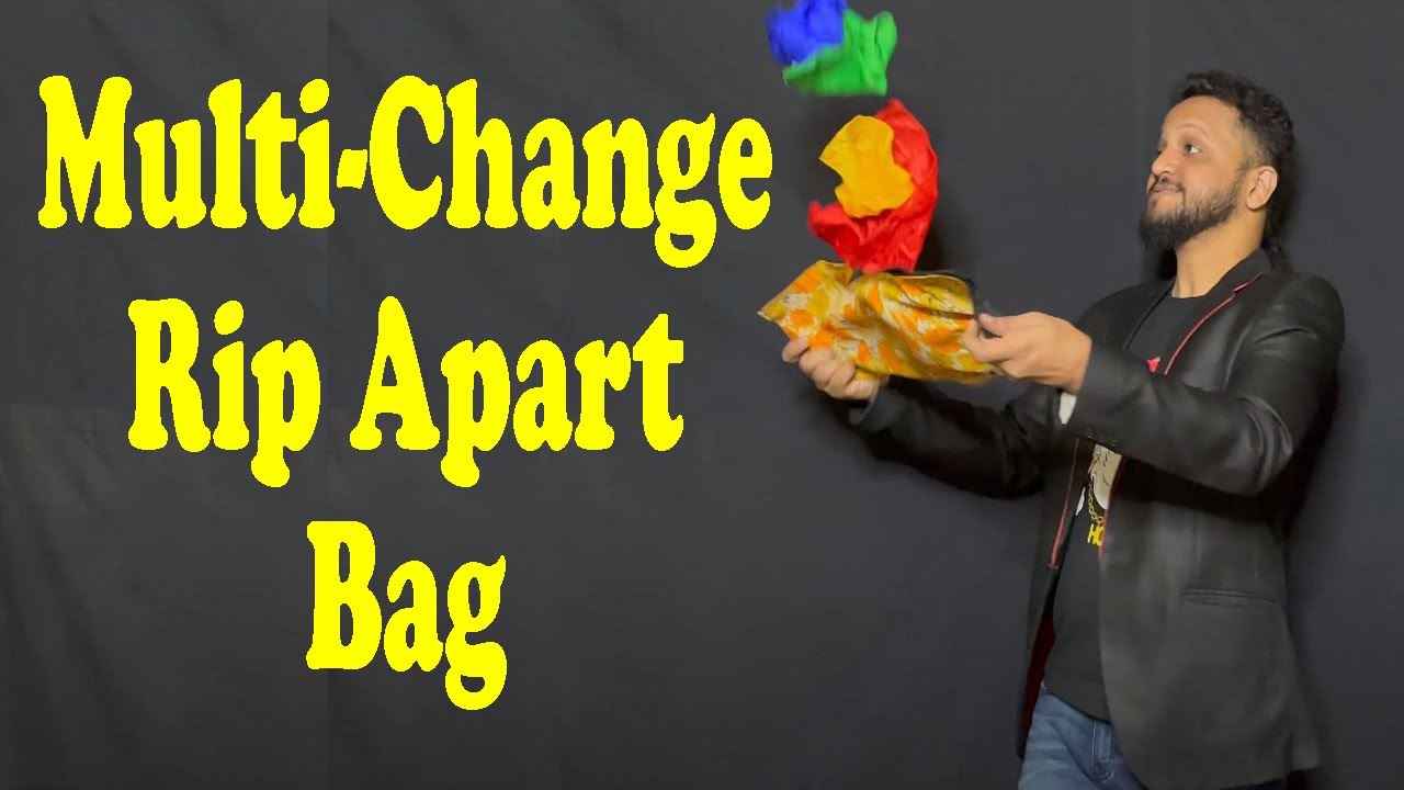 Multi Change Rip Apart Bag - YouTube