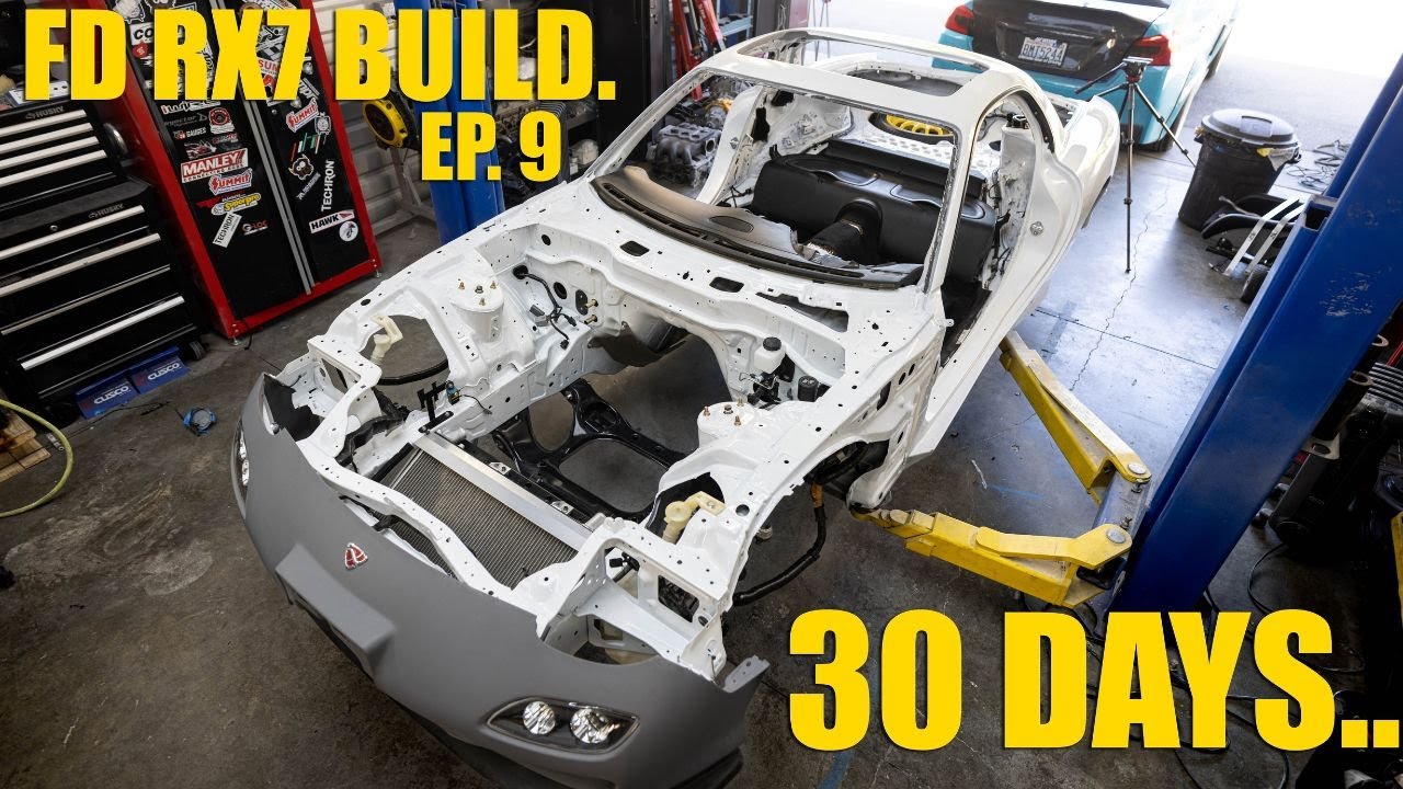 Restoring an Abandoned Mazda RX7 EP. 9 30 Days... - YouTube