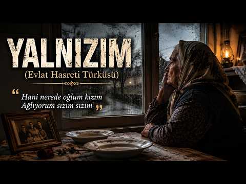 YALNIZIM 😢 (Evlat Hasreti Türküsü) | Yürek Yakan Duygusal Anadolu Rock Türkü
