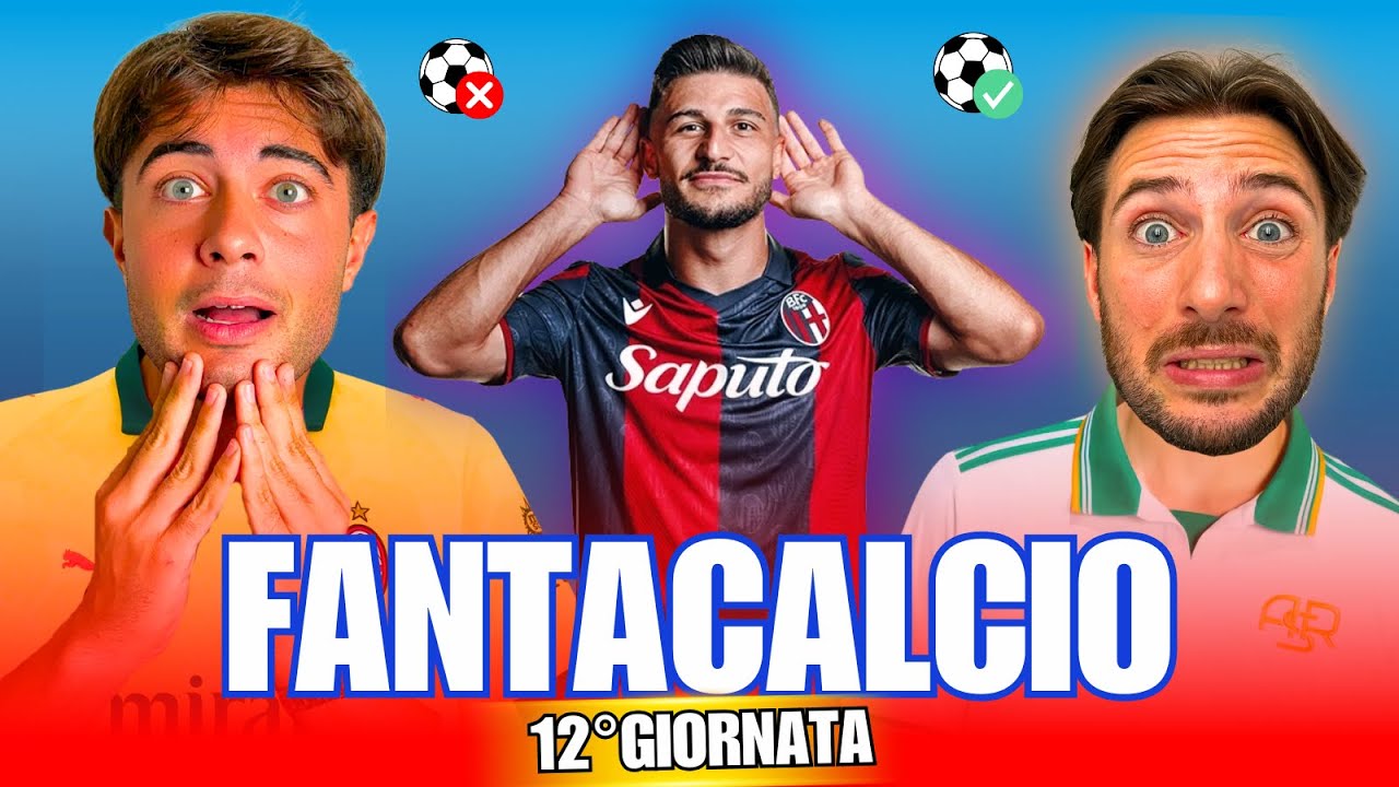 ⚽️ FLAVIO vs VALERIO! E MCMIMMO?🤔 12ª GIORNATA del nostro FANTACALCIO ...