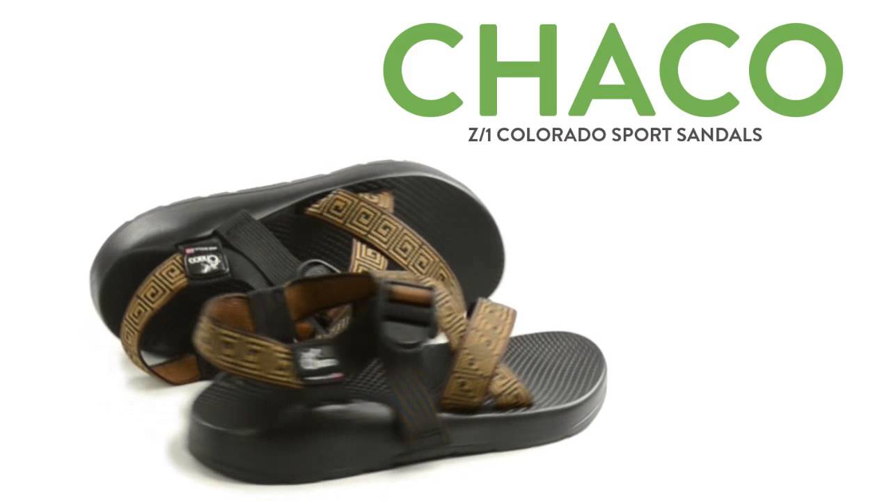 Chaco Z/1 Colorado Sport Sandals (For Men) - YouTube