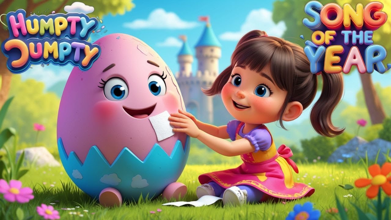 Humpty Dumpty Songs and Nursery Rhymes for Kids | 3D Animated Cartoon ...