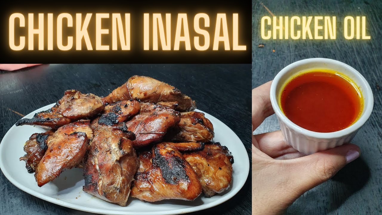 Chicken inasal with Chicken oil sauce recipe | Grilled chicken | Easy ...