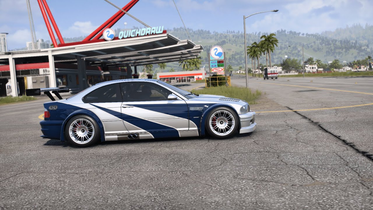 BMW M3 GTR NFS HEAT - YouTube