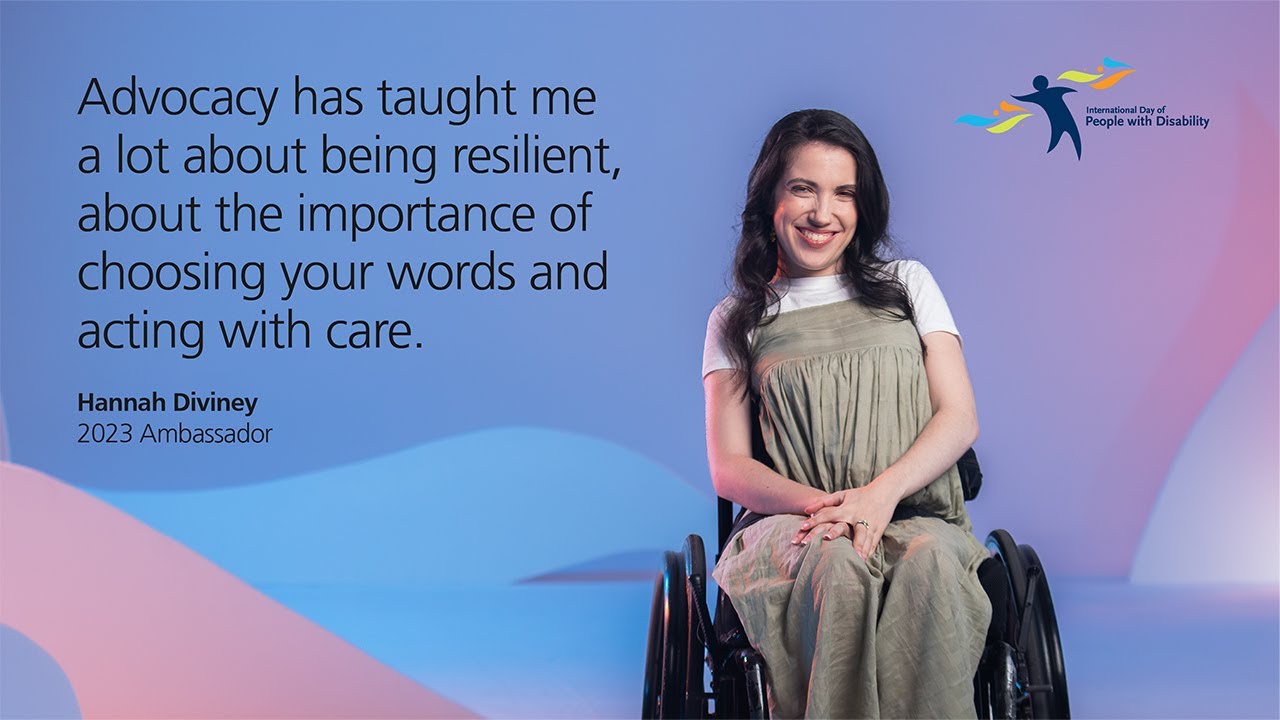IDPwD 2023 Ambassador Hannah Diviney - YouTube
