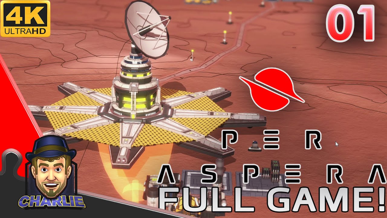 MARS TERRAFORMING GAME! - PER ASPERA Gameplay First Look! - 01 - Let's ...