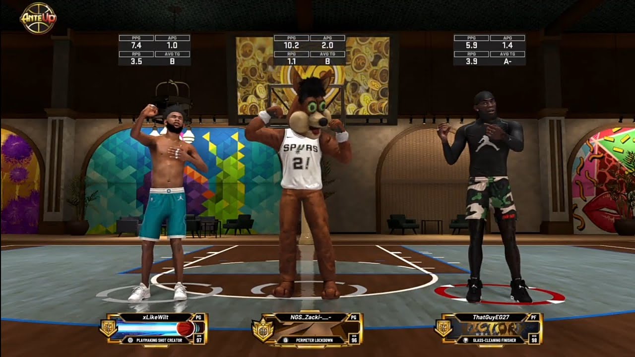 NBA 2K21 COMP STAGE GAMEPLAY - YouTube