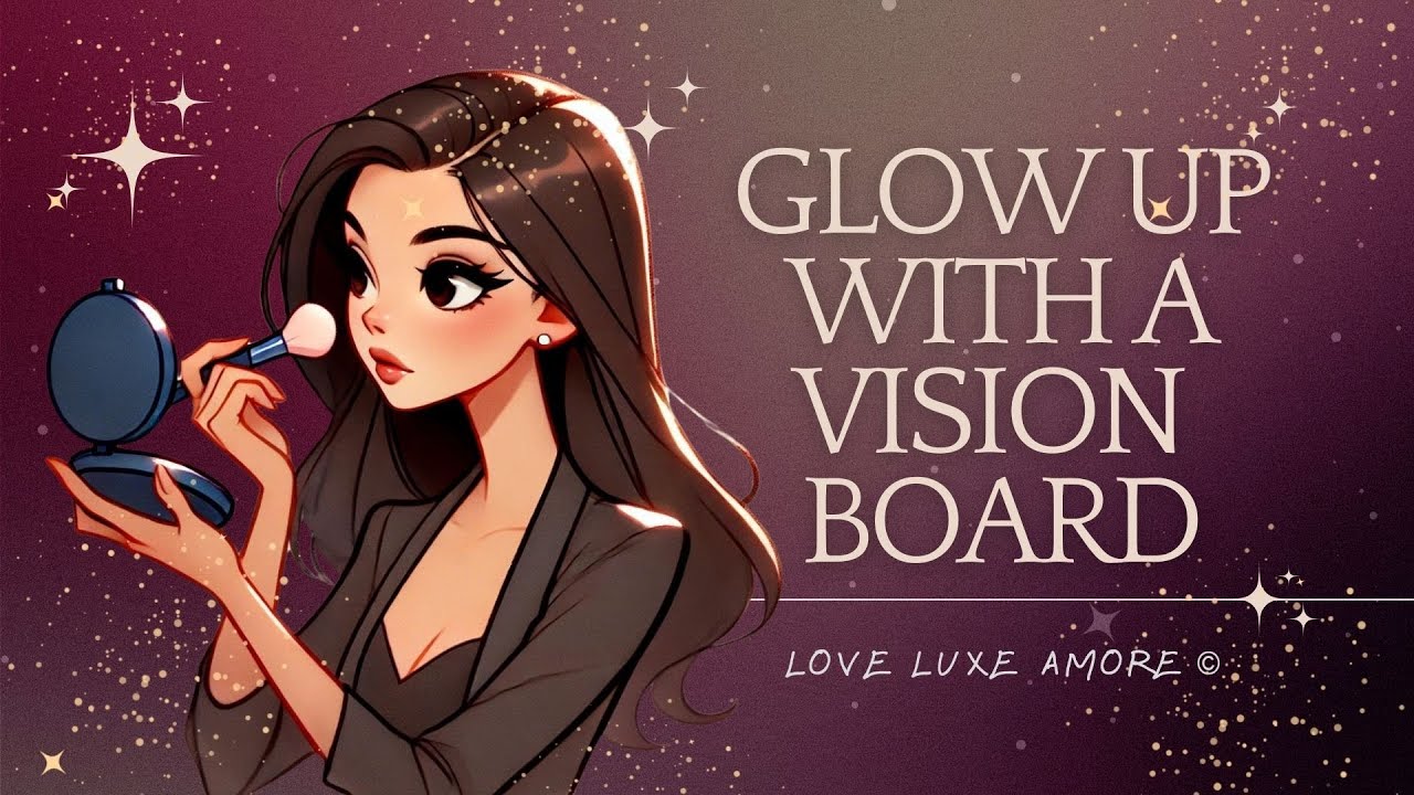 🔥 GLOW UP WITH THE POWER OF A VISION BOARD #glowupjourney #glowup # ...