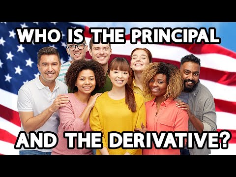 Who is Principal Applicant and Derivative Applicant - YouTube