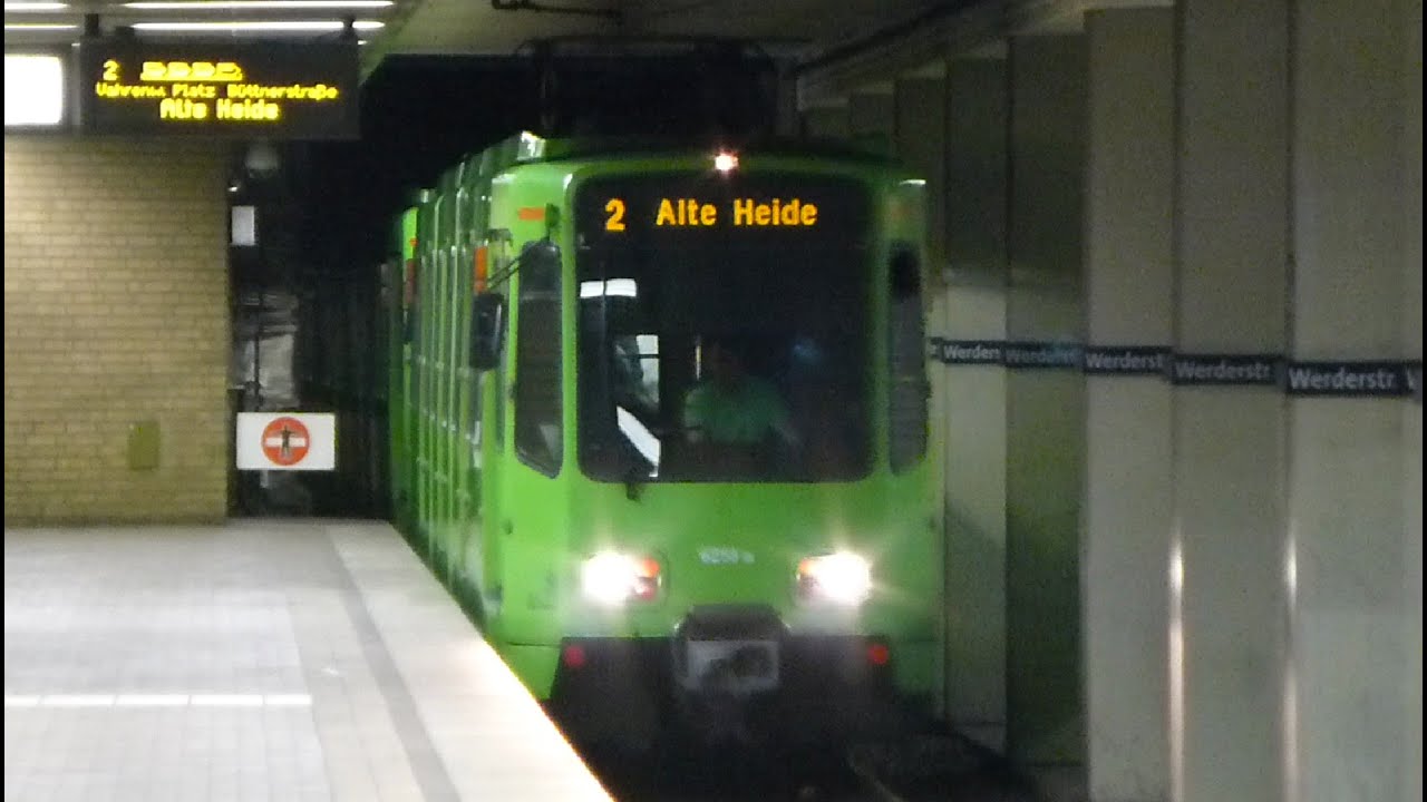 Linie 2 Werderstraße (Stadtbahn Hannover) - YouTube