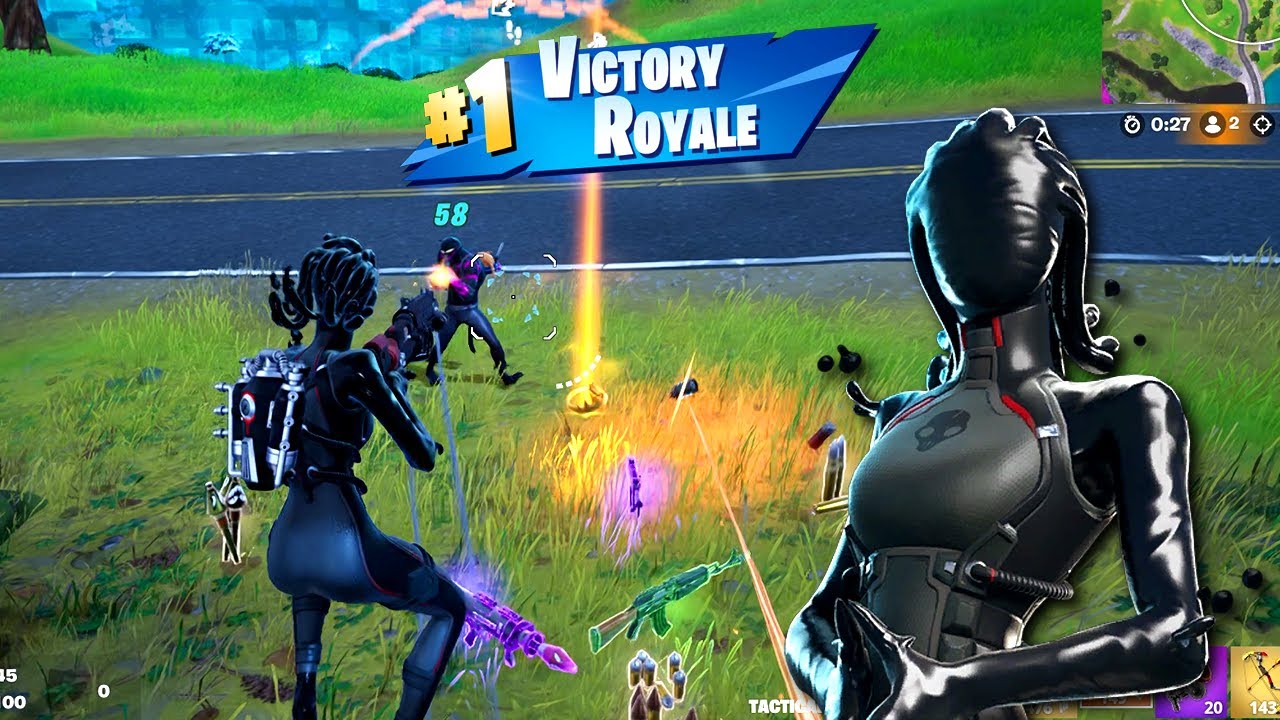 Fortnite Chaos Director Skin Gameplay Wins | Zero Build Gameplay ...