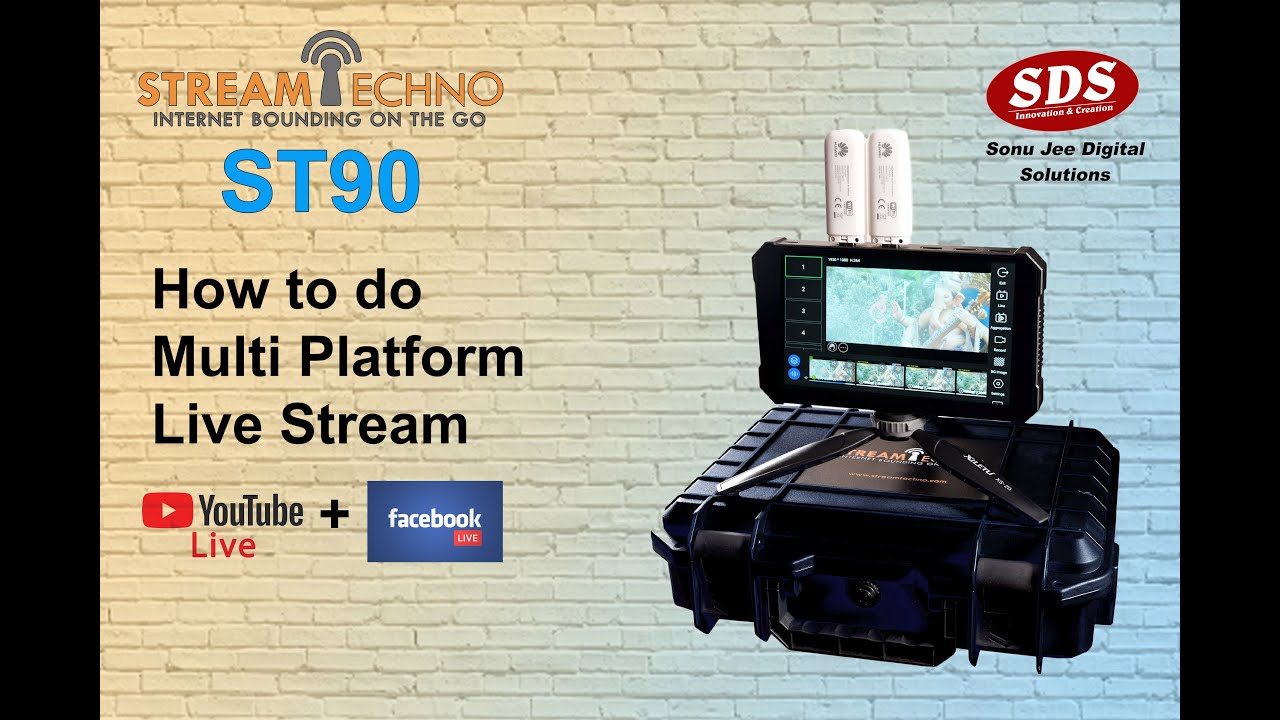 Learn how to do Multi Platform Live Streaming in ST66 & ST90. - YouTube