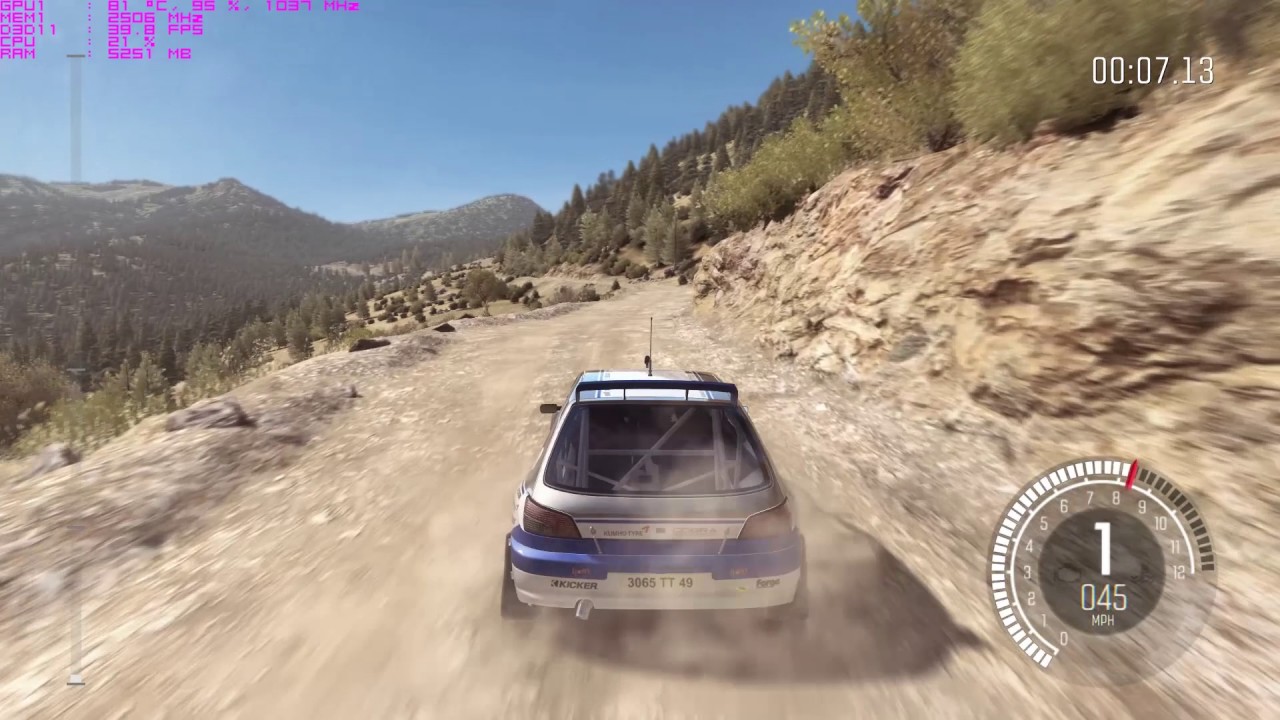 DiRT Rally on GTX 970M + i7 4720HQ | MAXED OUT FPS Test - YouTube