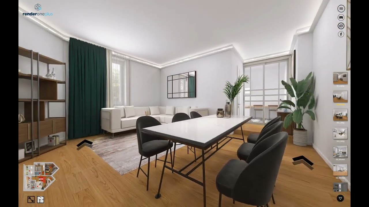 Virtual Tour - Render 360° - RenderOnePlus
