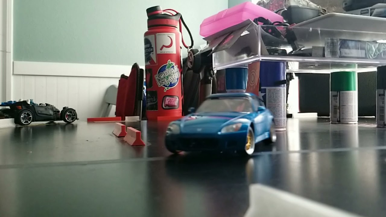 HGD1 Mini RWD RC DRIFT CAR Honda s2000 tabletop drifting - YouTube