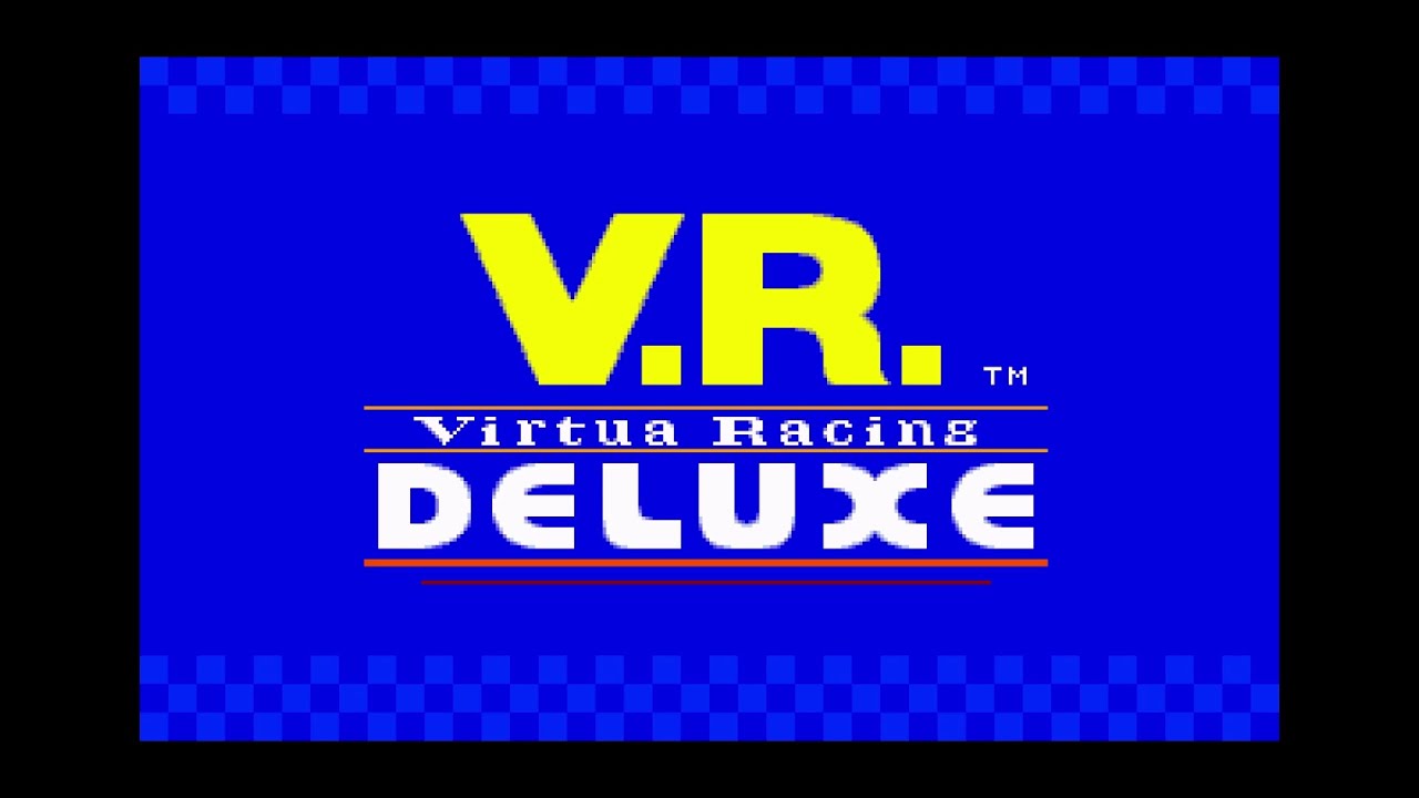 V.R. : Virtua Racing Deluxe (32X) – Écran-titre (Europe) – 1080p - YouTube