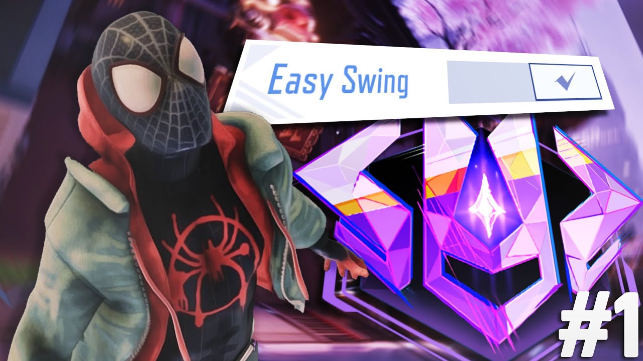 From Bronze To Grandmaster... ONLY With EASY SWING SPIDER-MAN?! - YouTube