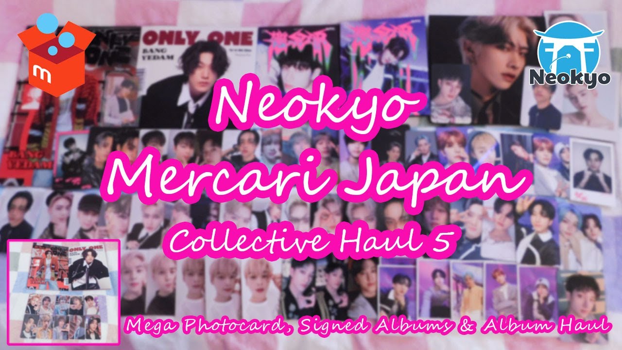 Neokyo Mercari Japan Collective Haul 5 | Huge Photocard and Album Haul ...