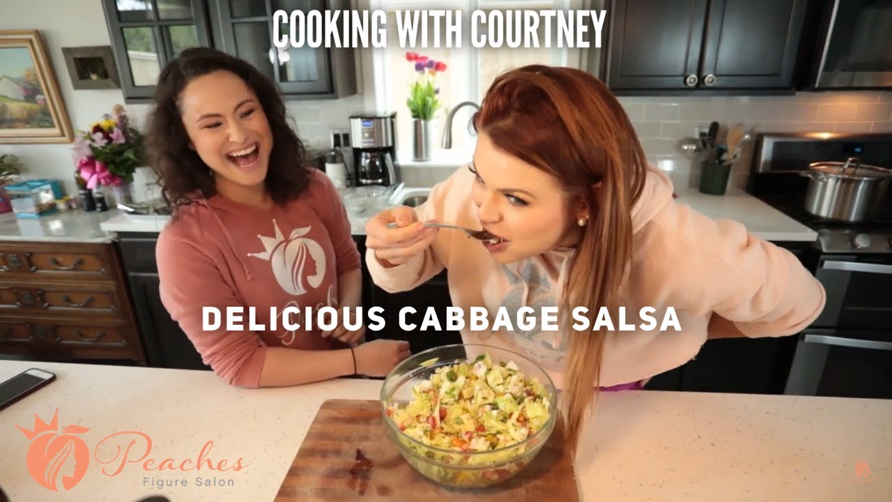 Cooking with Courtney | Cabbage Salsa - YouTube