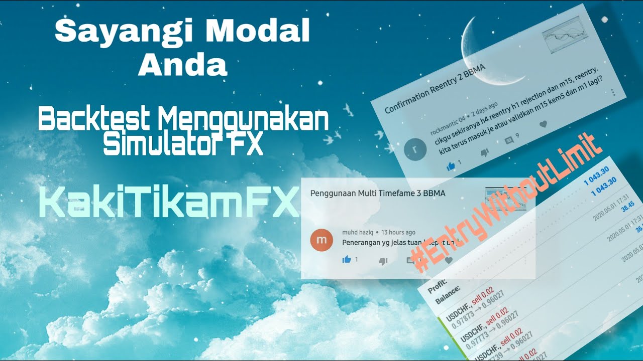 Tutorial Menggunakan Forex Simulator FXBLUE TRADING SIMULATOR V3 - YouTube