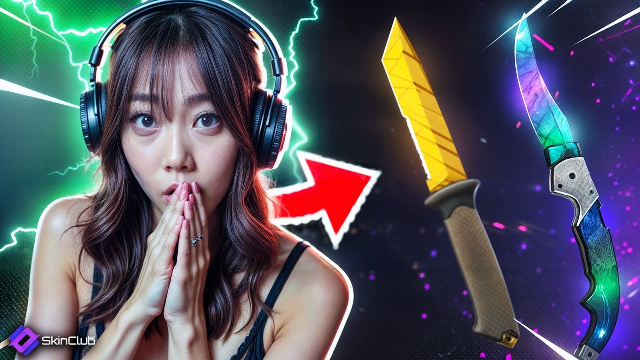 FROM $10 TO A JACKPOT KNIFE – HUGE WIN! 🤑 (SkinClub Promo Code 2025 ...