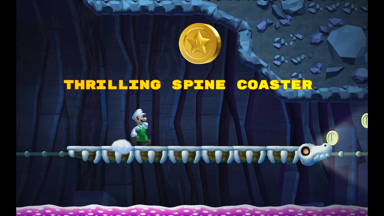 ROCK-CANDY MINES-6, Thrilling spine coaster ( #nsmbud ) - YouTube