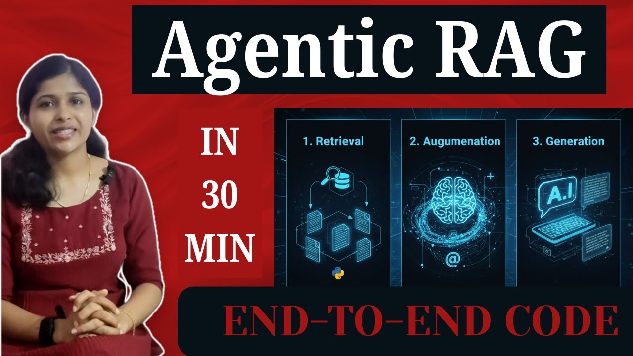 Agentic RAG Explanation with Working Code! Beginner Friendly Step-by-Step Example | Agentic RAG ...