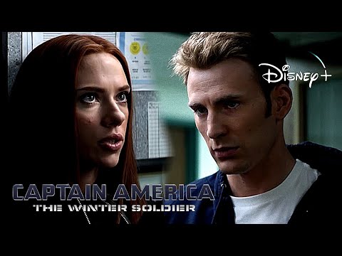 Captain America: TWS | Natasha Tells Steve About The Winter Soldier Scene | Disney+ [2014]