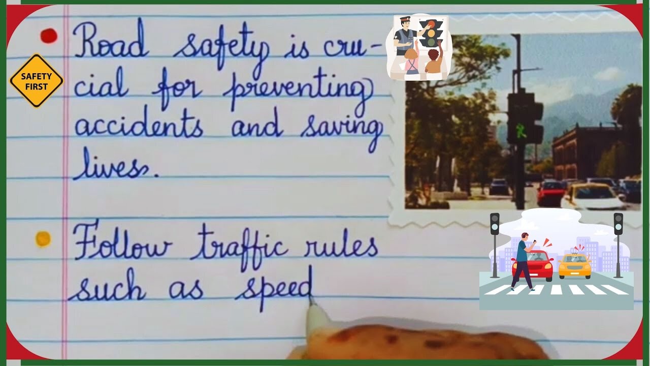 10 Lines Essay on Road Safety | Importance of Following Road Safety ...