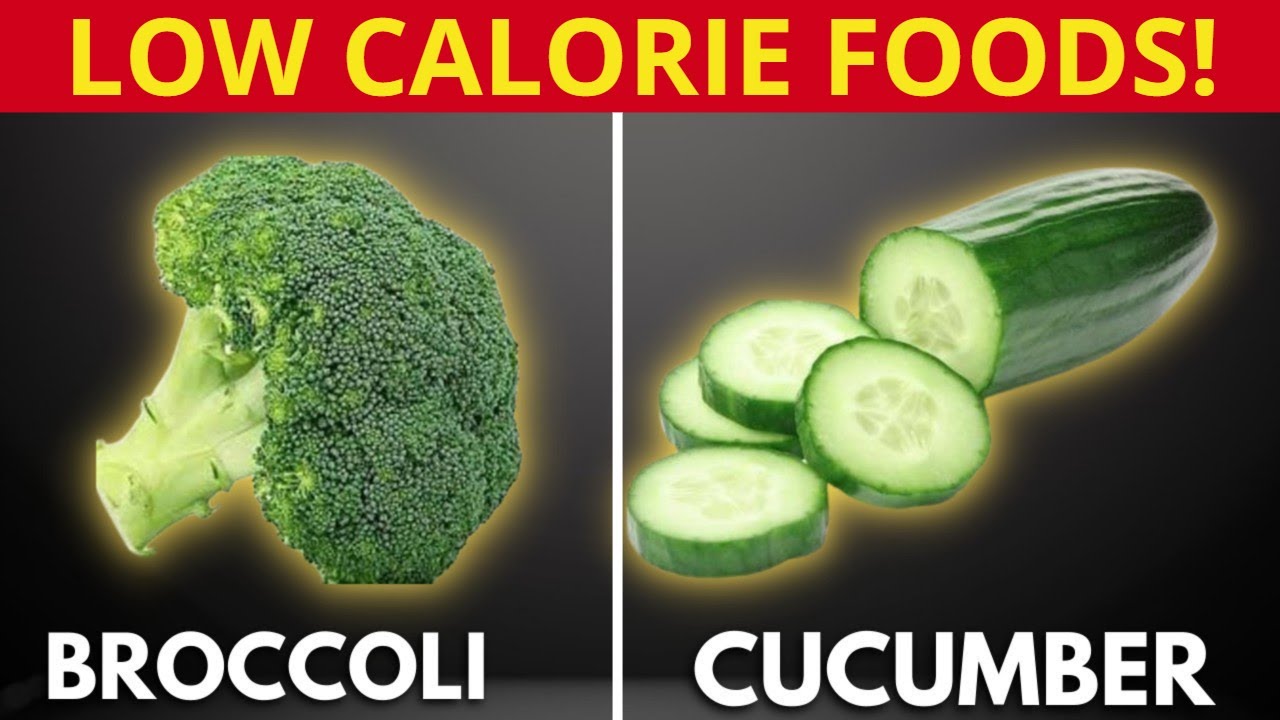 38 DELICIOUS Foods That Contain Almost ZERO Calories! - YouTube