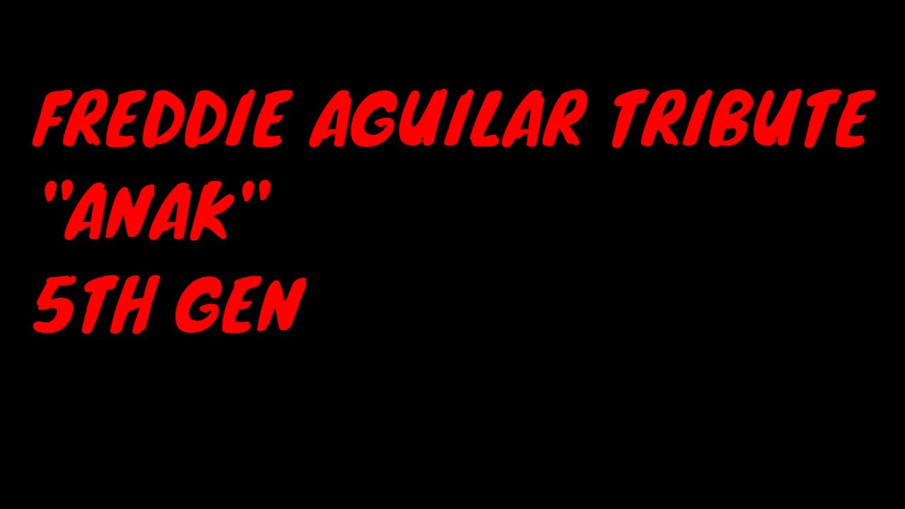 "5th Gen’s Modern Take on ‘Anak’ | Powerful OPM Cover of a Filipino ...