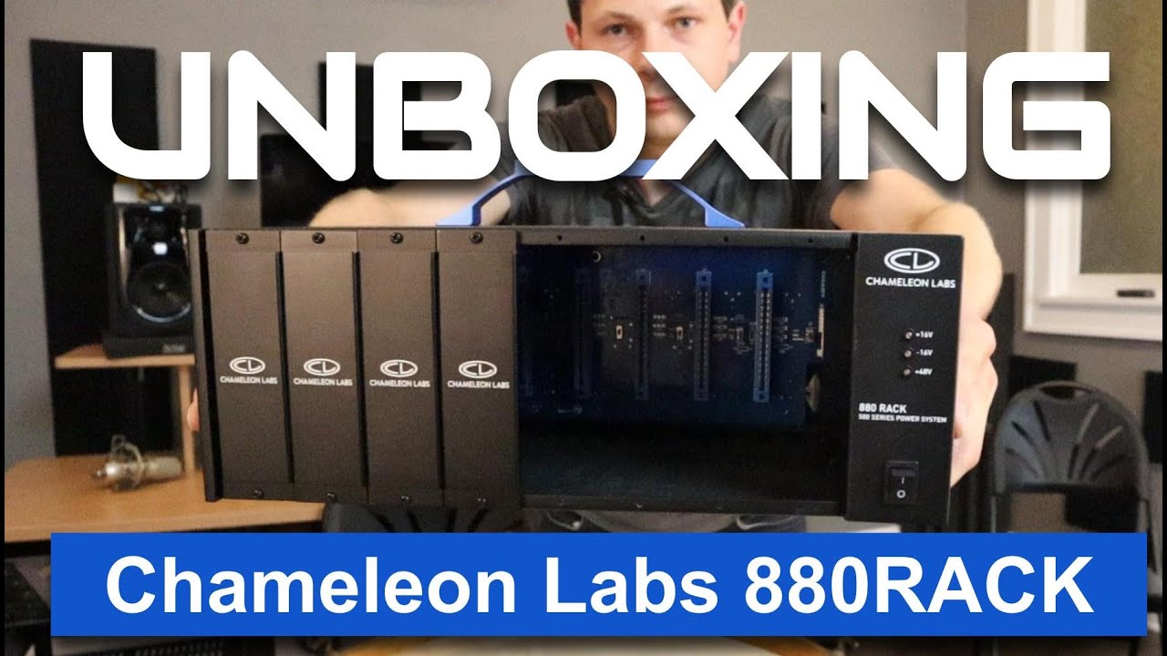 Unboxing: 880 Rack by Chameleon Labs - YouTube