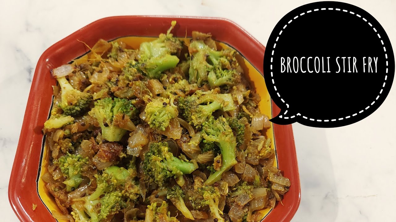 Broccoli Stir Fry ll Indian Style Broccoli Sabzi ll Ep.288 - YouTube